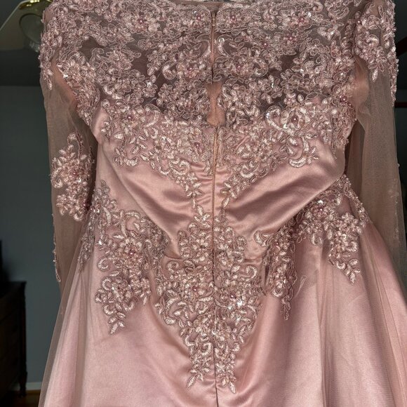 Dorris Wedding | Dresses | Doris Wedding A Line Dress With Train And Appliques | Poshmark